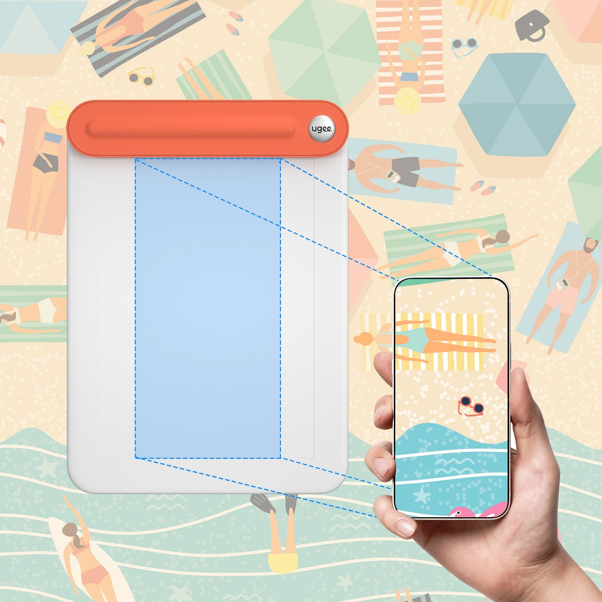 8 inch Bluetooth Drawing Tablet Q8W – ugee Official Store