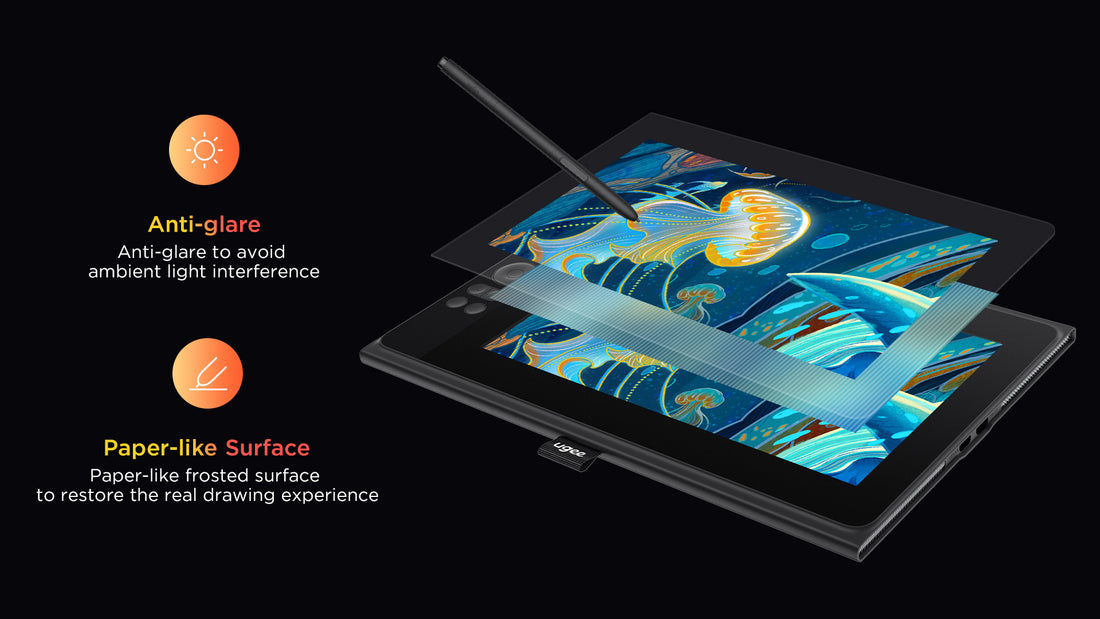 Drawing Tablet with Screen UE12 PLUS – ugee Official Store
