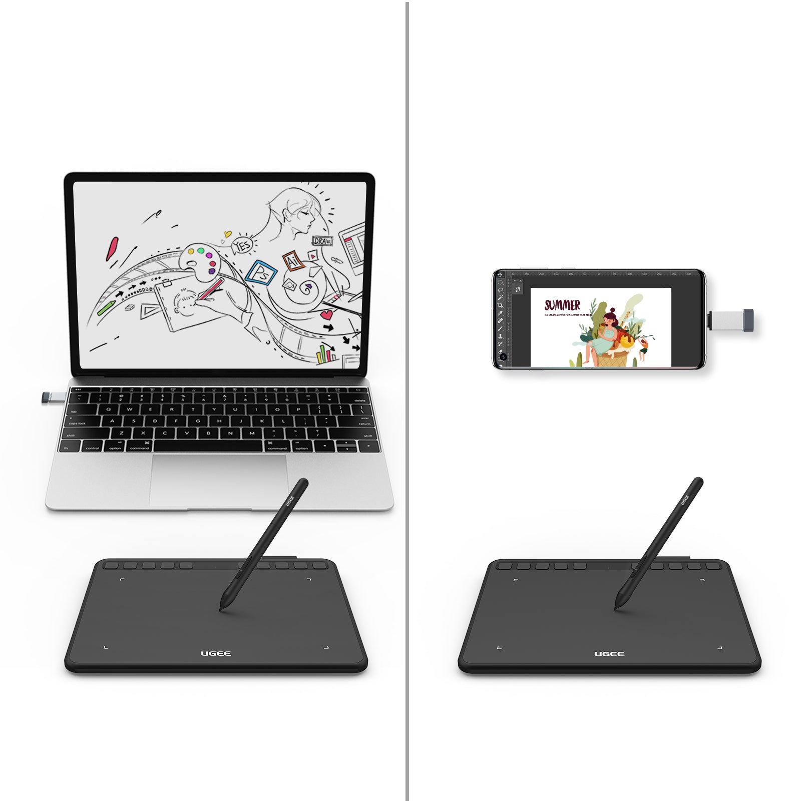 Wireless Drawing Tablet S640W – ugee Official Store